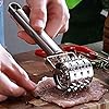 Amazon.com: Stainless Steel Meat Tenderizers Roller, Rolling Meat ...