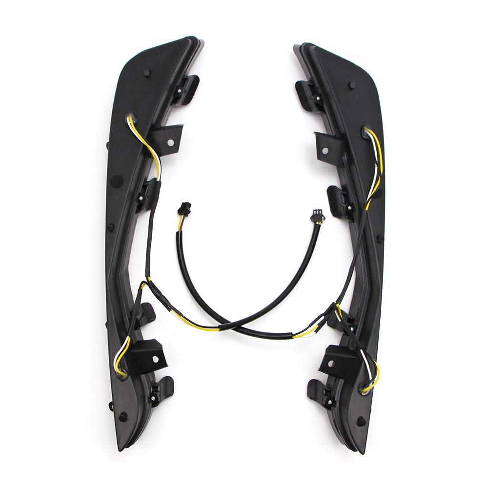 Snapklik.com : Dreamseek LED DRL Front Bumper Driving Fog Light ...