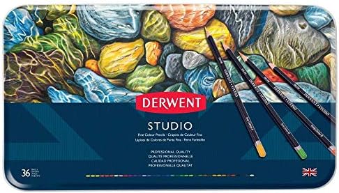 DERWENT Lápices de Colores Derwent Studio para Dibujar y Escribir ...