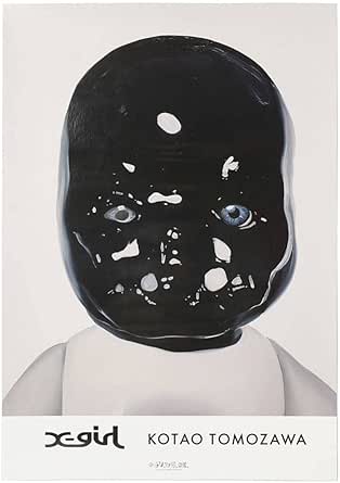 Amazon.co.jp: 販路限定版 黒文字X-girl × 友沢こたお POSTER A2ポスター kotao backsideworks kyne tide 山口真人 山口歴 ロッカク ...