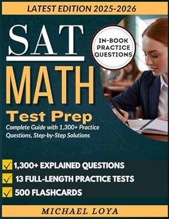 SAT Math Test Prep 2025–2026: Complete Guide with 1,300+ Practice ...