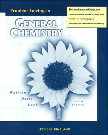 General Chemistry: WHITTEN: 9780030212291: Amazon.com: Books