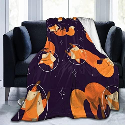 Amazon.com: COLLA Fox Blanket for Girls Boys, Cute Fox Throw Blankets ...