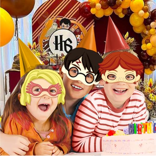 Deluisho Harry Potter Party Masks, Harry Potter Masks, Harry Potter ...