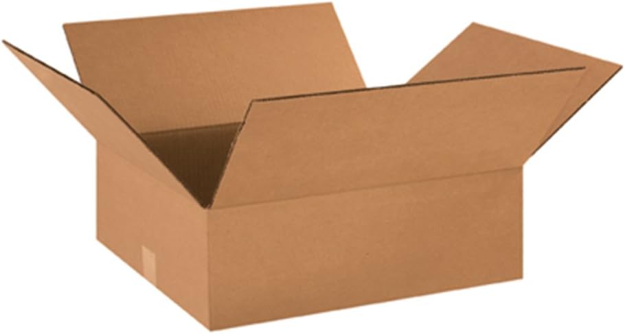 Amazon.com: E1 Packaging 16" x 16" x 4" Corrugated Boxes 32 ECT (Pack ...