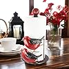 Amazon.com - Red Paper Towel Holder Red Kitchen Decor Decorative Paper ...
