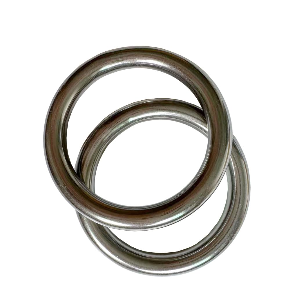 Snapklik.com : Stainless Steel Lifting Ring, 2 Pack 3.2 Inch Seamless ...