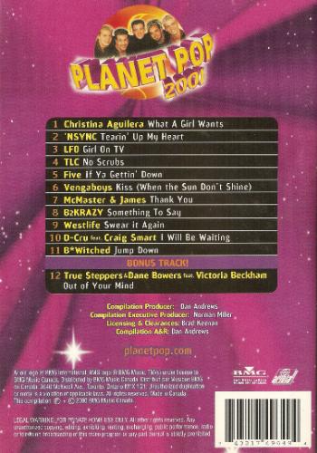 Amazon.com: Planet Pop 2001 : Aguilera/Spears/N Sync/Bega, Backstreet ...