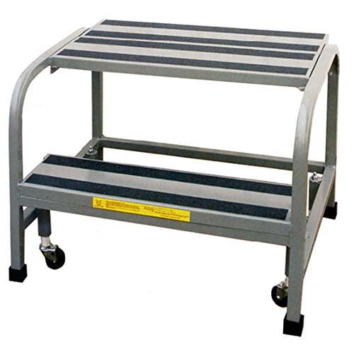 PW Platforms OL3SH18 Mobile Office Stand, 3 Steps, 18" Wide, 30 ...