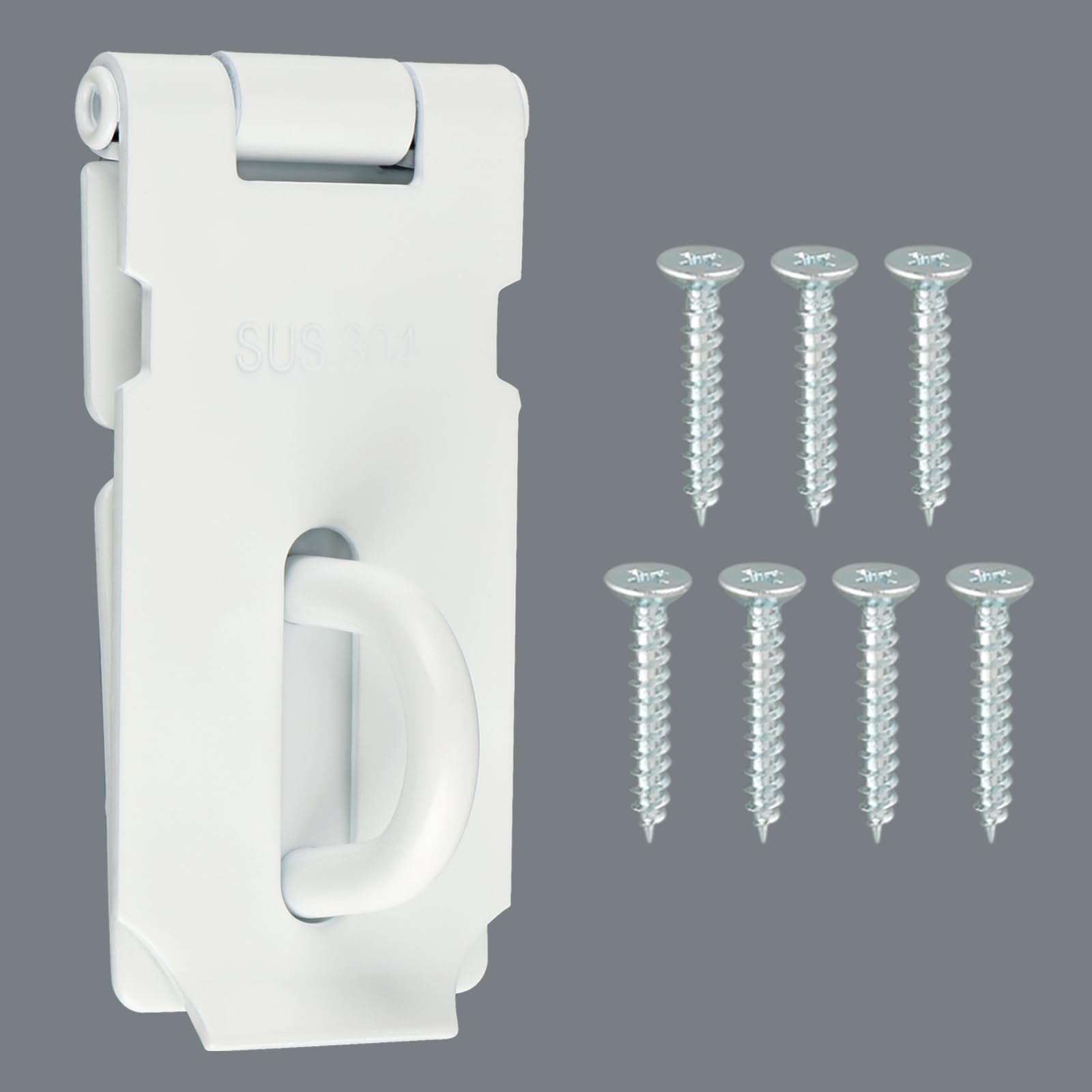 Snapklik.com : Alise Door Hasp Latch Lock,3 Inch SUS 304 Stainless ...