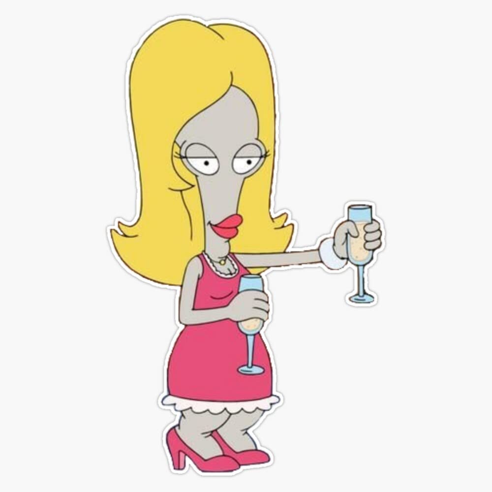 Roger Smith American Dad Drawings