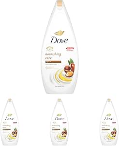 Dove Soin et Huile Surgras Gel Douche, Soin Adapté aux Peaux Sèches ...