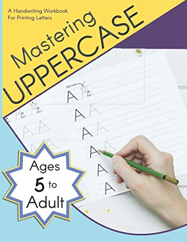 Amazon.com: Mastering Uppercase: A Simple Handwriting Workbook For ...