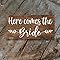 Amazon.com : Just Married Sign - Rustic Wooden Ring Bearer Sign ...