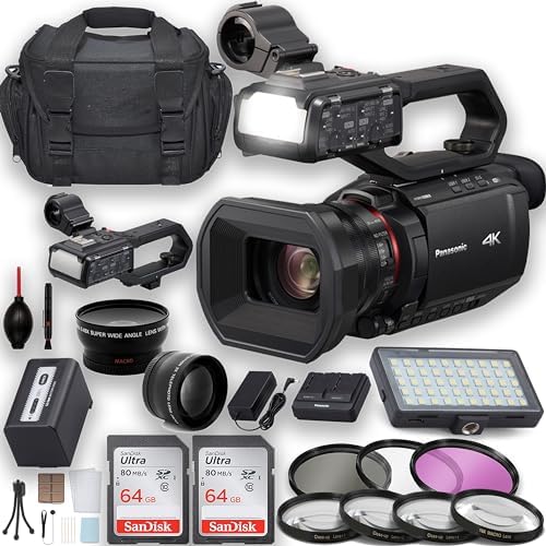 Amazon.com: Panasonic HC-X2000 UHD 4K Pro Camcorder with 24x Zoom VW ...