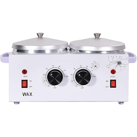 Amazon.com : WAOYPGZ Waxing Kit Portable Wax Warmer Machine (double ...