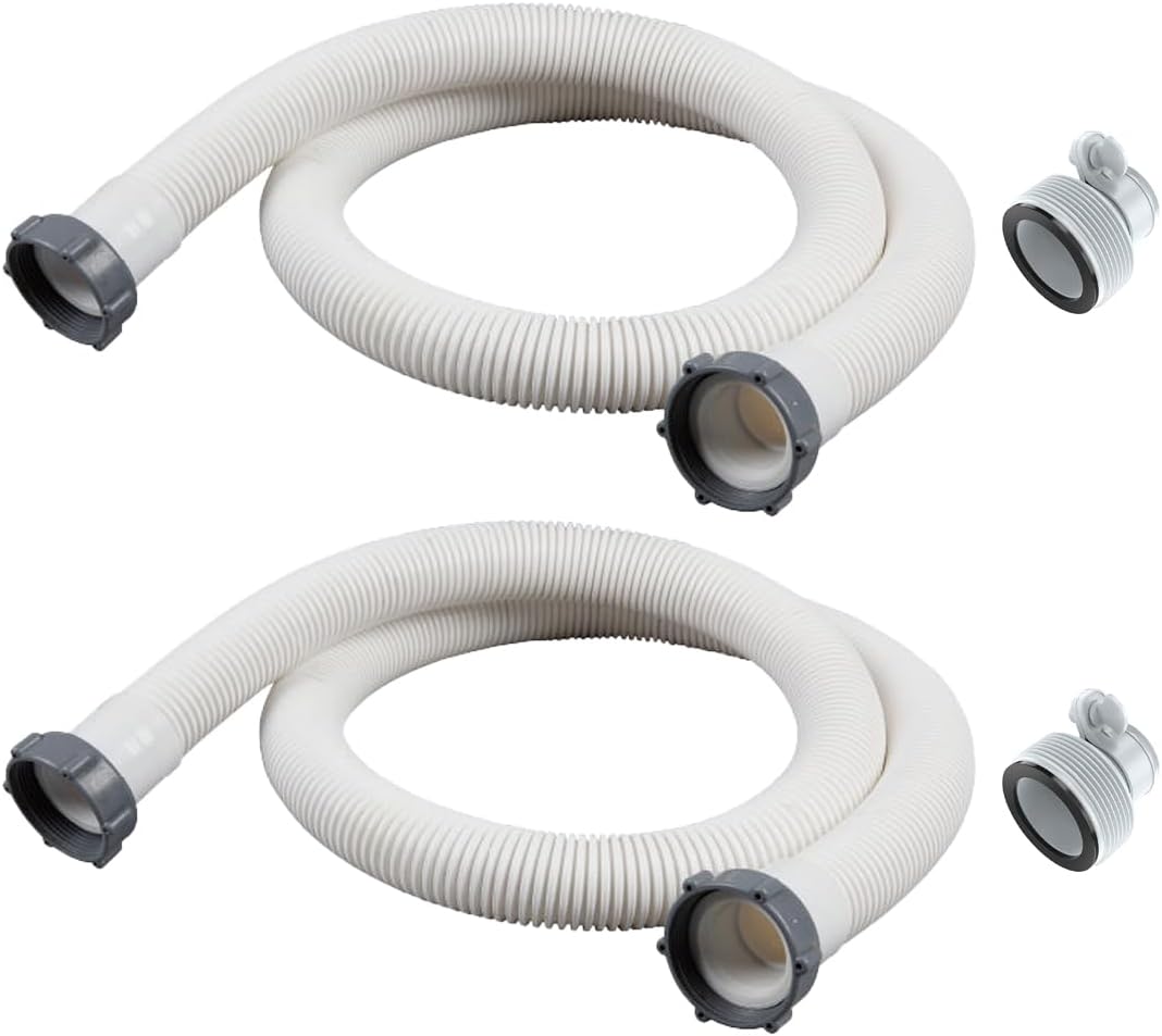 Amazon.com : Intex Swimming Pool Hose with Fitting 2 inch Internal ...