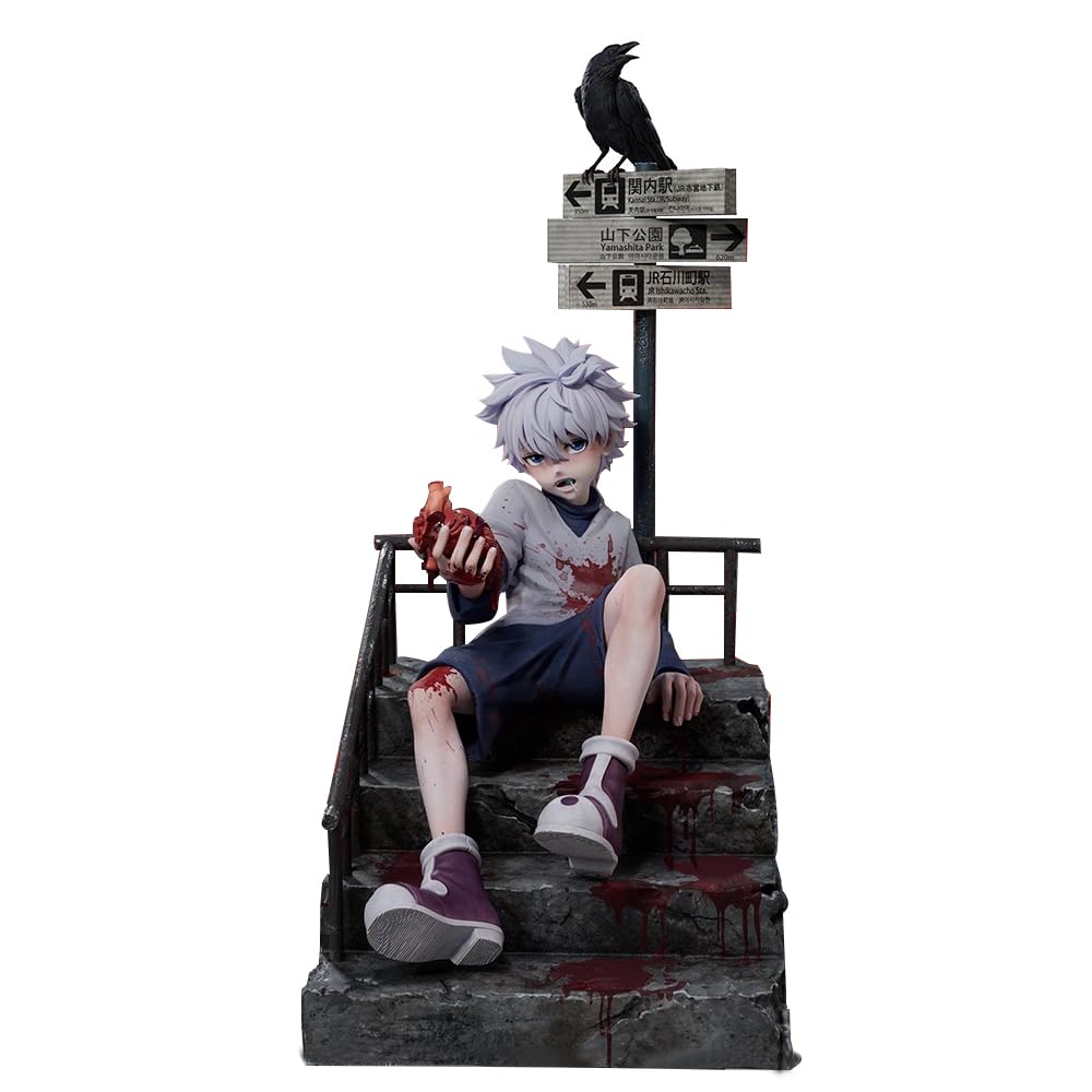 Amazon.com: QAHEART Killua Zaoldyeck Figures, Anime Kurapika/Hisoka ...