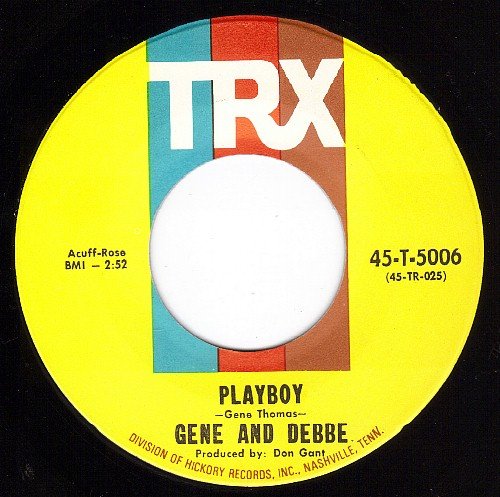 Gene And Debbe - I'll Come Running/Playboy (VG++/NM 45 rpm) - Amazon ...