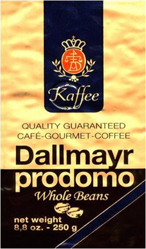 Amazon.com : Dallmayr Gourmet Coffee, Prodomo (Whole Bean), 8.8-Ounce ...