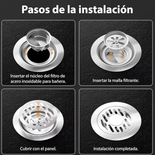 Coladeras Para Baño De Acero Inoxidable - Ferreteria Y Herramientas