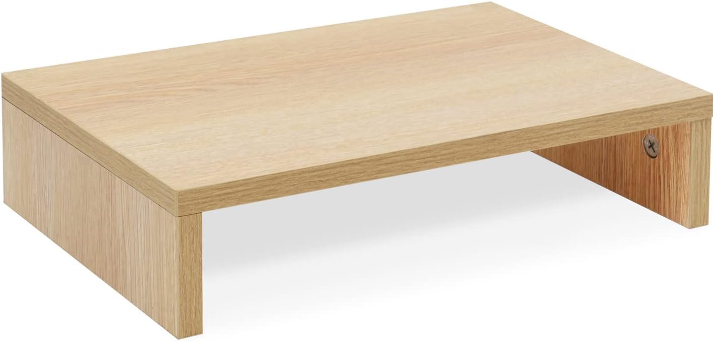 Amazon.com: KIRIGEN Wooden Computer Stand - Monitor Arms, Laptop & TV ...