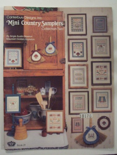 Mini Country Samplers Book Two Stitching Craft Book: unknown author ...