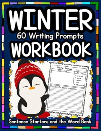 60 Writing Prompts: Winter Writing Prompts Sentence Starters and the ...