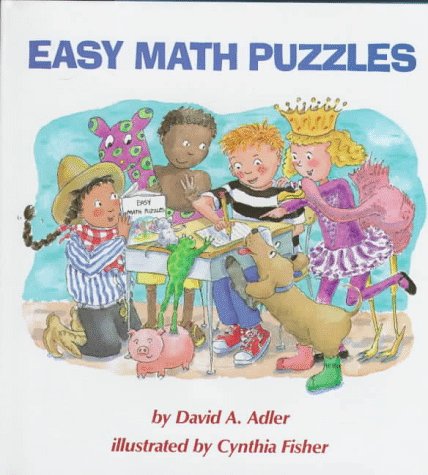 Easy Math Puzzles: Adler, David A., Fisher, Cynthia: 9780823412839 ...