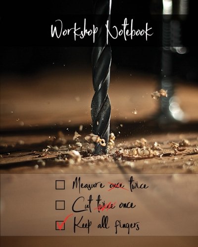 Workshop Notebook: 5x5 Graph Paper Sketchbook & Plan Journal for DIY ...