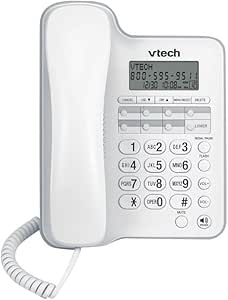 Amazon.com: VTech 20-2481 2.4 GHz DSS 2-Line Expandable Cordless Phone ...