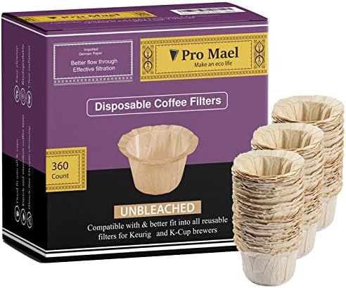 Disposable Paper Coffee Filters, Keurig K Cup Paper Filters for Keurig ...