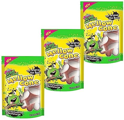Amazon.com : Ricky Joy® Mellow Cone Jelly Filled Marshmallow Cones, 3. ...