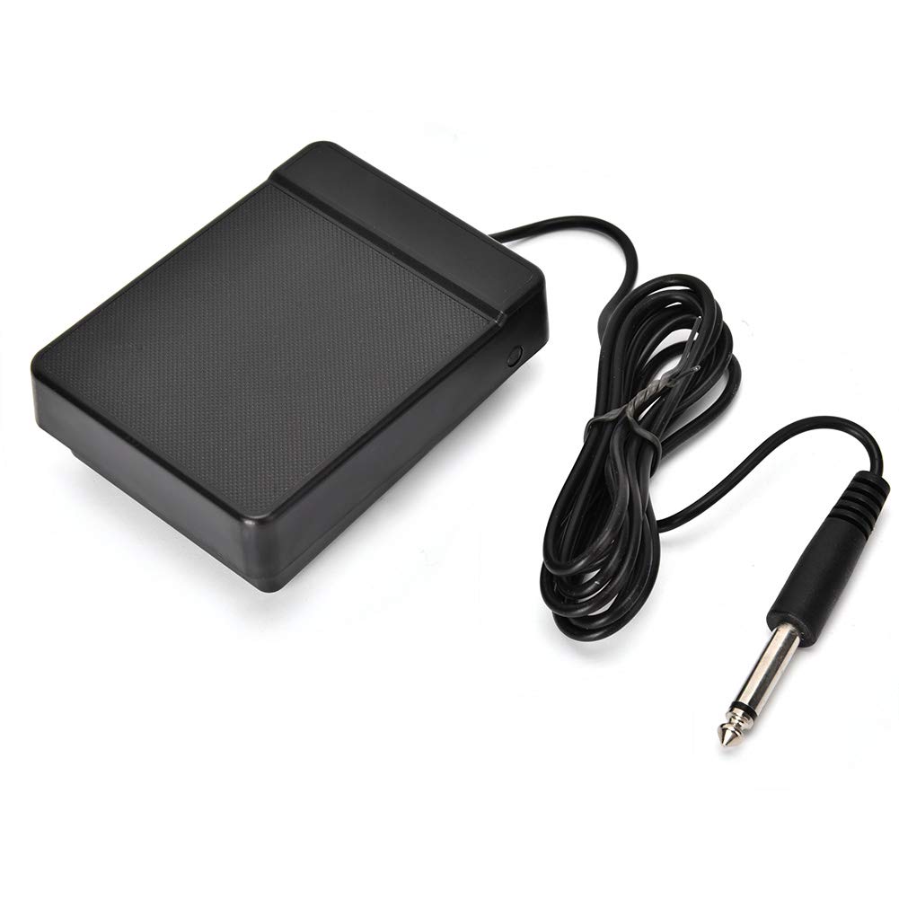 Amazon.com: Sustain Pedal, Electric Piano Pedal, 6.35mm Keyboard Pedal ...