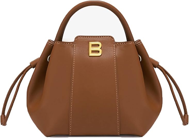 ETZRYSYB Handtassen Voor Vrouwen DAMES HANDTAS EMMER TAS LEER ...