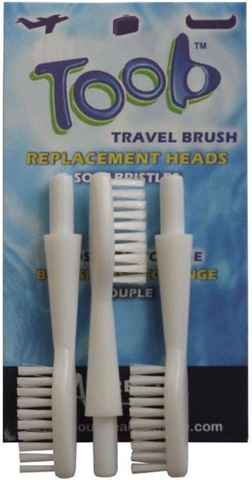 Amazon.com : Aurelle Toob Brush Replace Heads 2Pk : Health & Household
