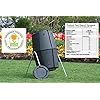 Amazon.com : Spin Bin 60 Gal. Outdoor Compost Tumbler Rotating Garden ...