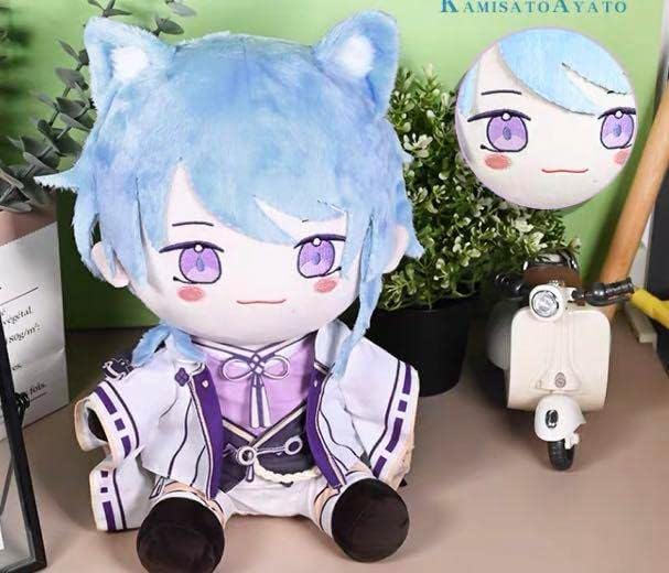 Amazon.com: Overseas Limited Edition Genshin Ayato Kamisato Plush ...