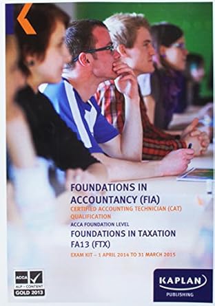 FTX Foundations in Taxation - Exam Kit : Buy Online at Best Price in KSA - Souq is now Amazon.sa ...
