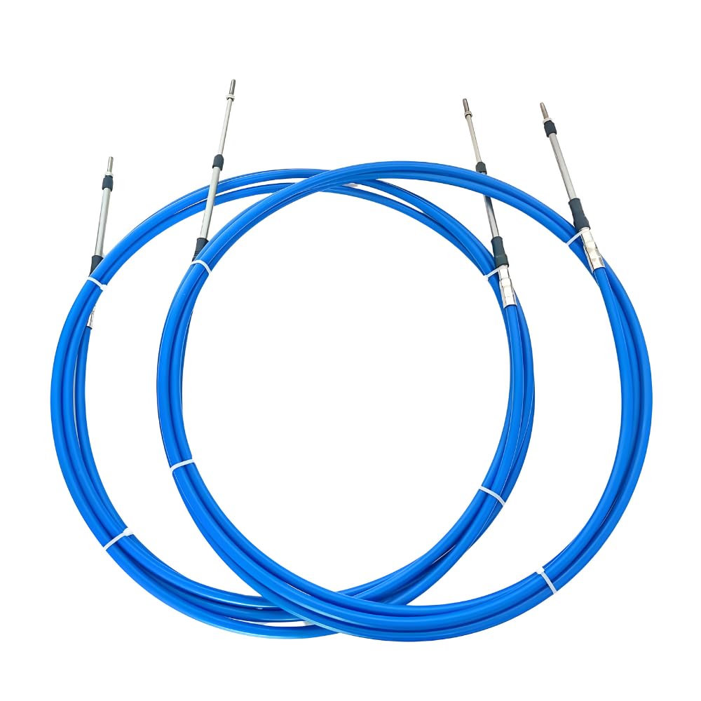 Amazon.com: Boatcon 2Pcs 11FT Marine 33C Throttle Shift Remote Control ...