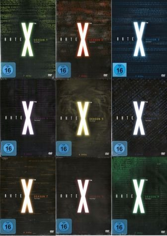 Akte X - Staffel/Season 1+2+3+4+5+6+7+8+9 (59 DVDs): Amazon.it: Film e TV