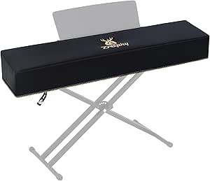 Amazon.com: Zreephy Piano Keyboard Dust Cover with Music Stand Opening ...