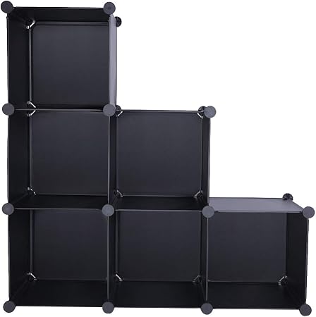 Amazon.com: Pinikuyiro 6-Cube Storage Organizer, Stackable Storage ...