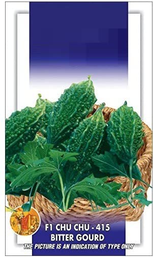 Zomoloco_? Vegetable Bitter Gourd F1 Chu Chu Seeds, Small_X1209(20per ...