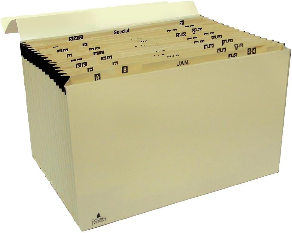 EXPANDING FILE, MANILLA, 16 POCKETS: Amazon.co.uk: Stationery & Office ...