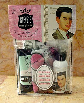 Amazon.com : Blue Q Steve's House of Charm Beauty Gift Set : Bath Soaps ...