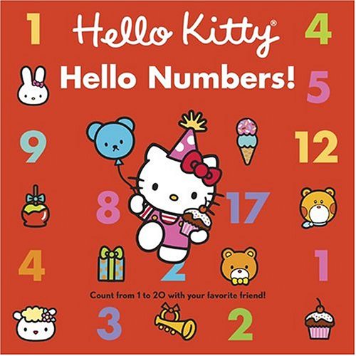 Amazon.com: Hello Kitty, Hello Numbers! Board Book: 9780810950160 ...