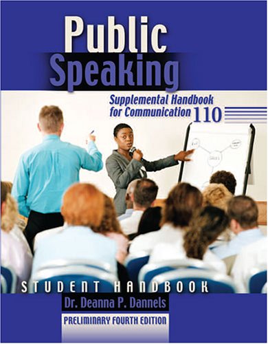 PUBLIC SPEAKING STUDENT HANDBOOK: SUPPLEMENTAL HANDBOOK FOR ...