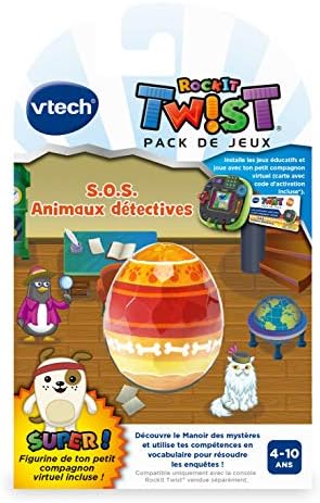 VTech - RockIt TWIST - Jeu SOS Animaux détectives, jeu console ...