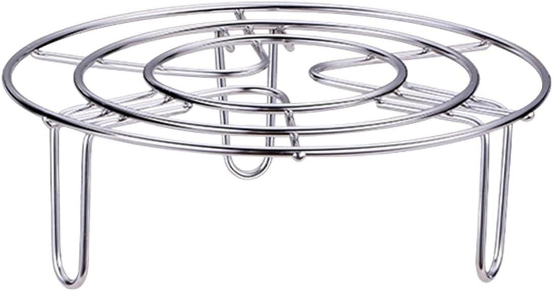 Amazon.com: Steam Rack, Heavy Duty Steaming Rack Stand, Stainless Steel ...